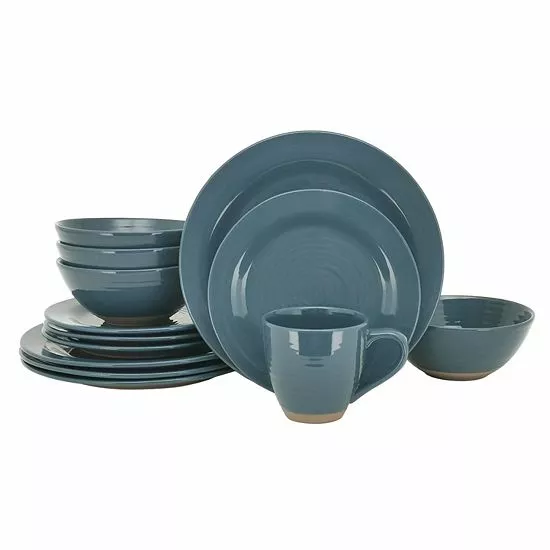 Food Network™ Farmstead 16-pc. Dinnerware Set Gray - New Collection ...